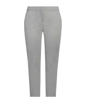 Max Mara Solid-colored Stretch Trousers - Grey