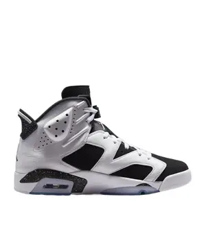 Nike Air Jordan 6 Retro 'black And White' Shoes - White/black
