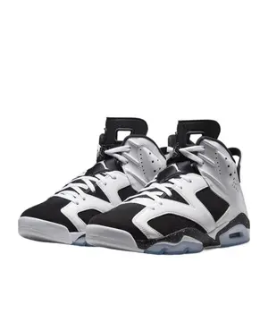 Nike Air Jordan 6 Retro 'black And White' Shoes