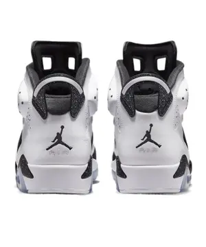 Nike Air Jordan 6 Retro 'black And White' Shoes