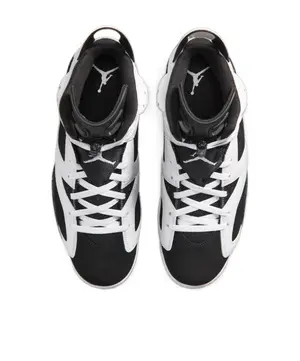 Nike Air Jordan 6 Retro 'black And White' Shoes