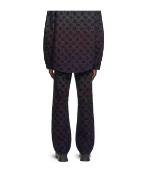 Off-White Arrow Monogram Degradé-jacquard Jeans