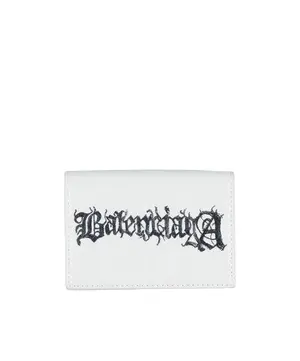 Balenciaga Minimal Leather Wallet - No