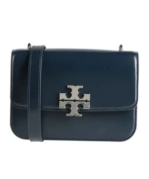 Tory Burch Small Leather Shoulder Bag - Blue