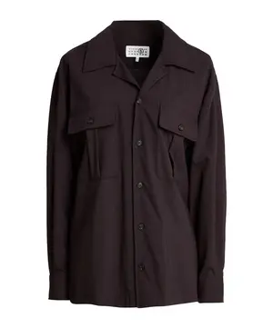MAISON MARGIELA Minimalist Longsleeve Wool Shirt