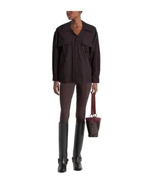 MAISON MARGIELA Minimalist Longsleeve Wool Shirt