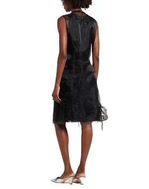 MAISON MARGIELA Sleeveless Solidcolor Babydoll Dress
