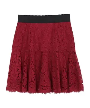 Dolce & Gabbana Solid-colored Lace Dress