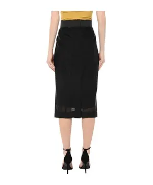 Dolce & Gabbana Minimalist Stretch Midi Skirt