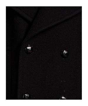 MAISON MARGIELA Solidcolor Doublebreasted Wool Coat
