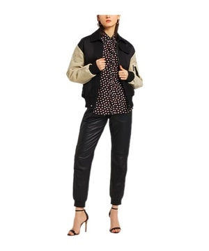 Saint Laurent Twotone Flight Jacket