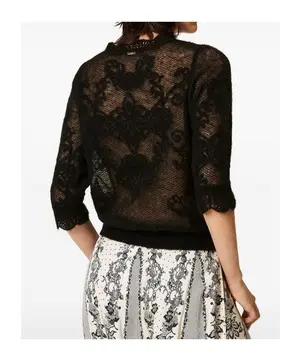 TWINSET Jacquard Alpaca Blend Jumper