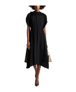 MAISON MARGIELA Colorblock Vneck Dress