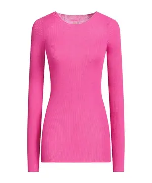 Rick Owens Solidcolor Lightweight Knit Sweater - Pink