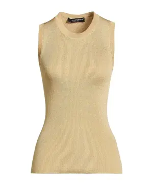 Dolce & Gabbana Sleeveless Lightweight Knit Top - Nude