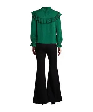 Saint Laurent Printed Longsleeve Shirt