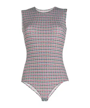 MAISON MARGIELA Houndstooth Sleeveless Top