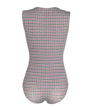 MAISON MARGIELA Houndstooth Sleeveless Top