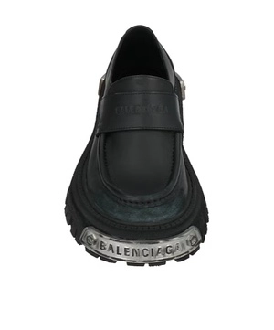 Balenciaga Minimalist Platform Leather Shoes