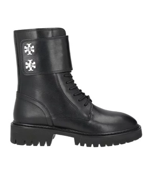 Tory Burch Minimalist Lowheel Ankle Boots - Black
