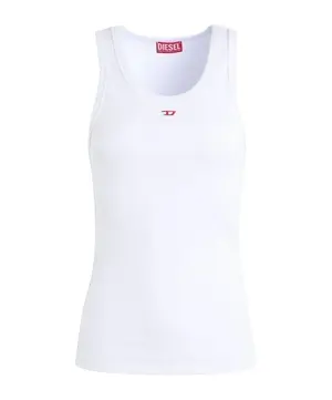 DIESEL® Solidcolor Sleeveless Tshirt - White