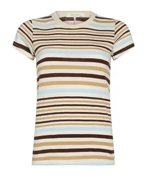 Rag & Bone Stripedprint Shortsleeve Tshirt