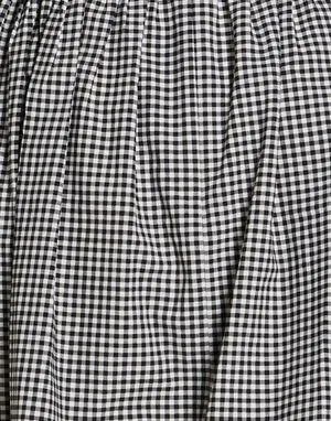 Marni Plaid Tulle Midi Skirt