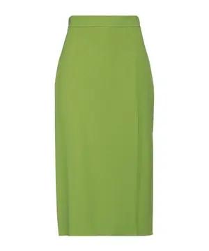 Dolce & Gabbana Simple Solid-color Pencil Skirt - Green