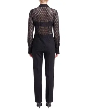 Rag & Bone Solidcolor Lace Shirt