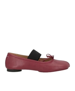 MAISON MARGIELA Minimalist Mary Jane Shoes - Red