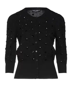 Dolce & Gabbana Lightweight Cashmere Knit Sweater - Black