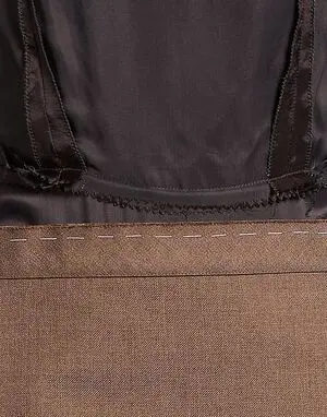 MAISON MARGIELA Two-toned Sleeveless Flared Dress