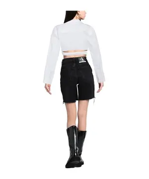 Jacquemus Solid-colored Cropped Shirt
