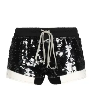 Rick Owens Twotone Lightweight Shorts - Black