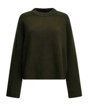 Soeur Ribbed Knit Crew Neck Pullover Sweater - No