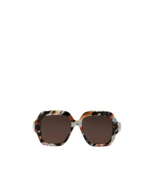 Chloé Plastic Eyeglass Frame - Brown