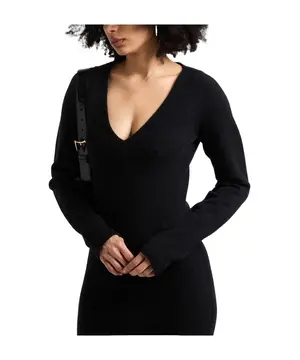 Sportmax Bodycon Long-sleeve Knit Dress