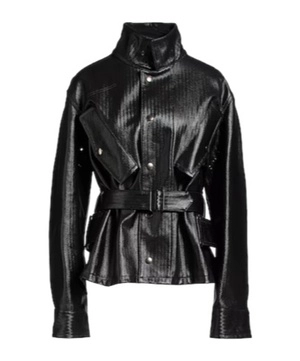 MAISON MARGIELA Minimalist Denim Jacket - Black