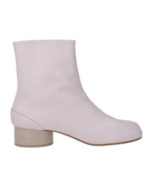 MAISON MARGIELA Minimalist Leather Boots - White