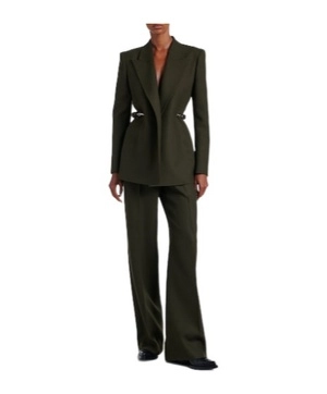 Gabriela Hearst Solid-colored Wide-leg Pants