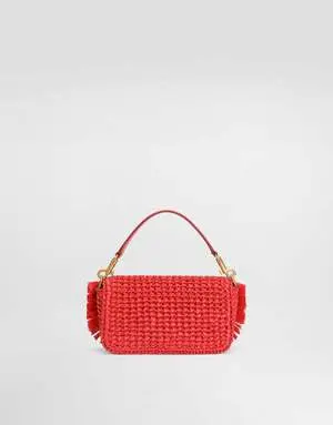 Dolce & Gabbana 3.5 Shoulder Bag In Raffia