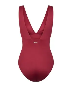 MC2 SAINT BARTH V-neck One-piece Swimsuit
