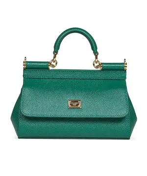 Dolce & Gabbana Dolce Gabbana Sicily Mini Shoulder Bag - Green