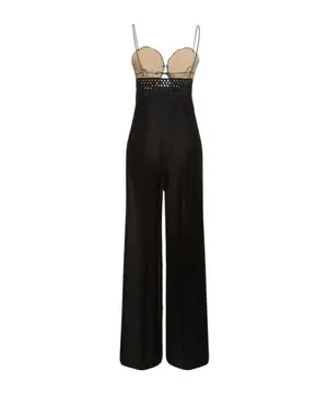Stella McCartney Wide Suit With Decorative Neckline