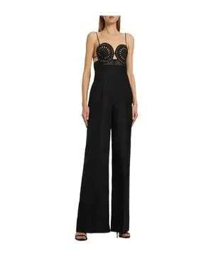 Stella McCartney Wide Suit With Decorative Neckline