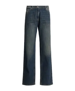 Magda Butrym High-waisted Wide-leg Jeans - Black