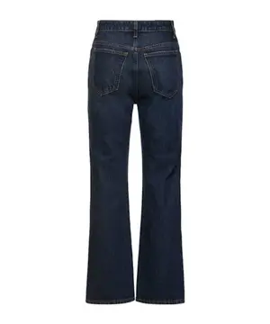 Khaite High-waisted Wide-leg Jeans
