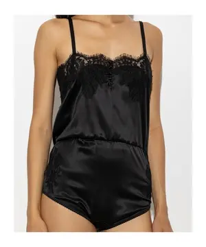 Dolce & Gabbana Dolce Gabbana Lace Detailed Bodysuit