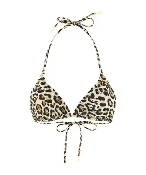Goldbergh Elixer Triangle Bikini Top Beachwear - Beige