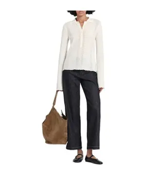 Loulou De Saison Long-sleeved Pullover With Collar